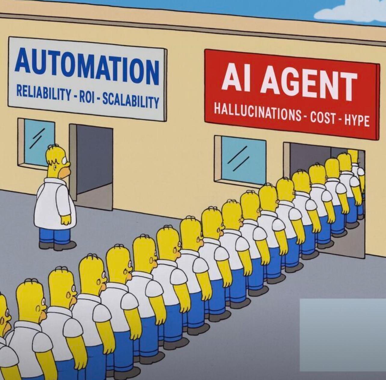 Automation Vs AI Agent · AI Automation Society