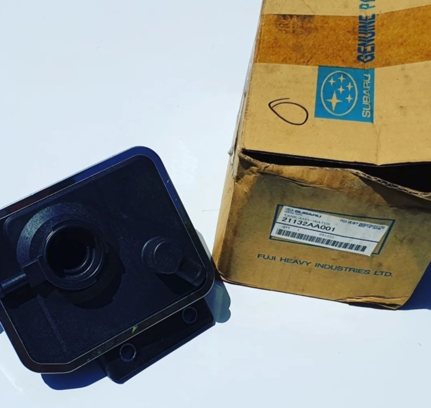 New plastic water header tank for Subaru Impreza V1 -V2. · WRX Cult