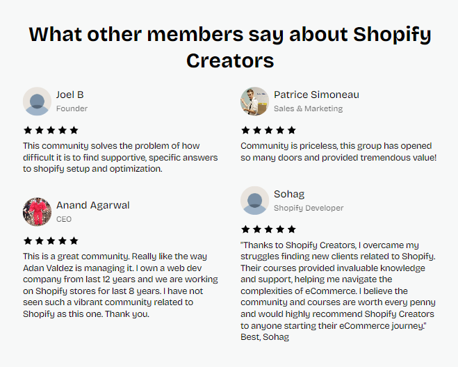 Shopify Creators