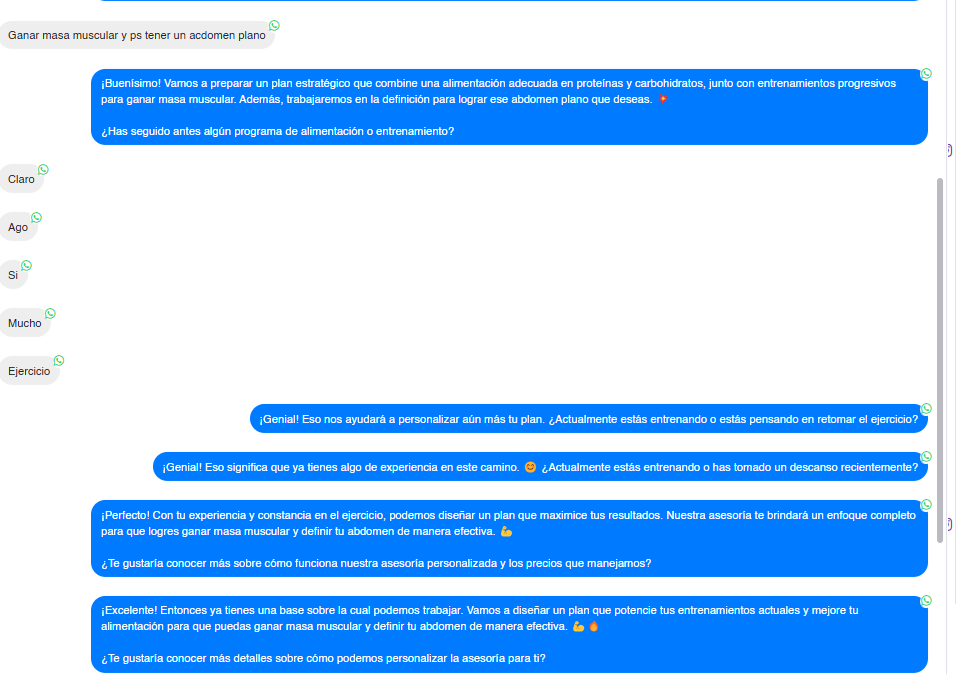 Bot con ia responde a cada salto de texto · Whapify Academy