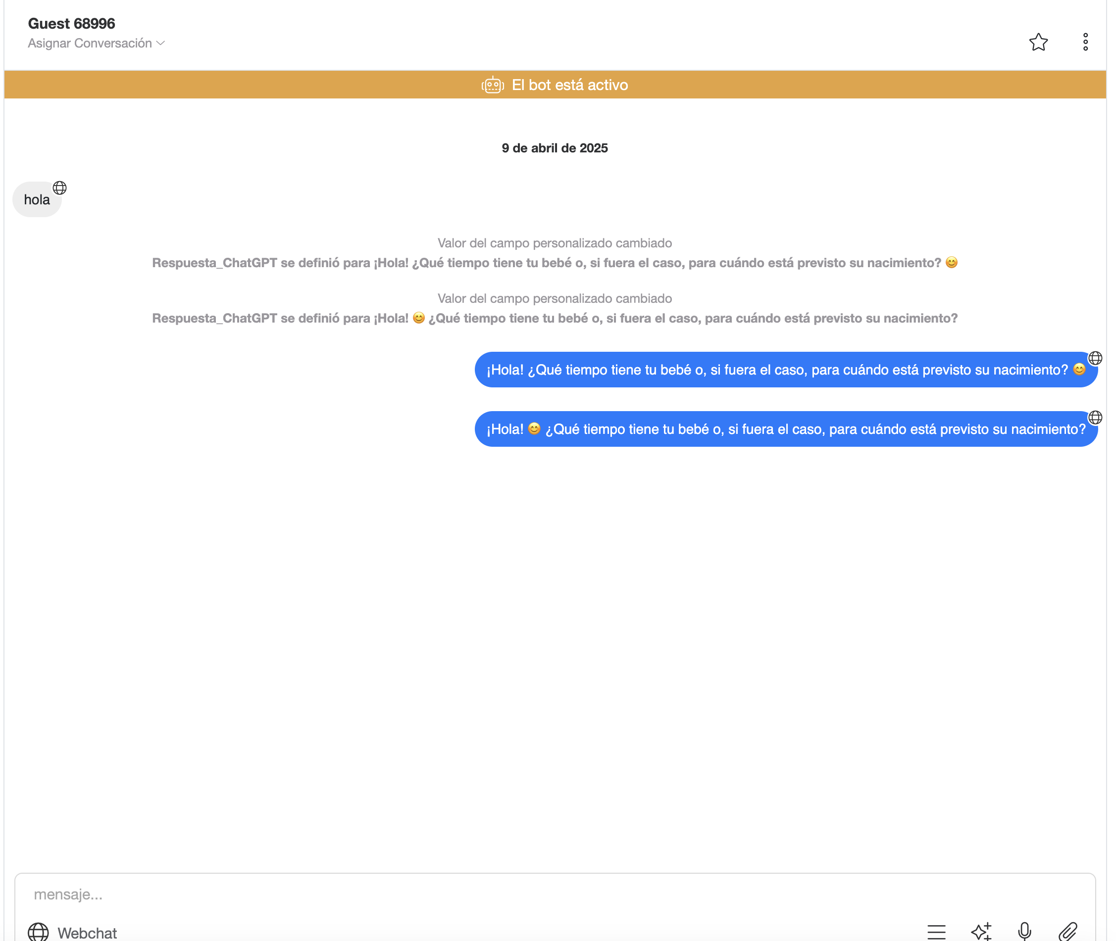 Error bot · Whapify Academy