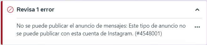 ERROR EN IG · Whapify Academy