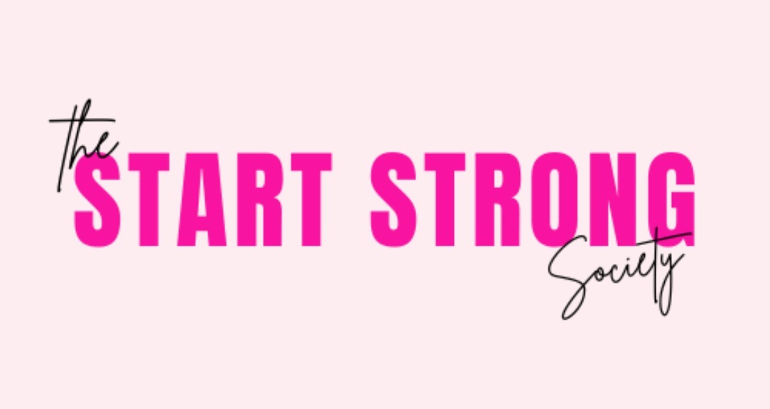 Important Announcement · Start Strong Society