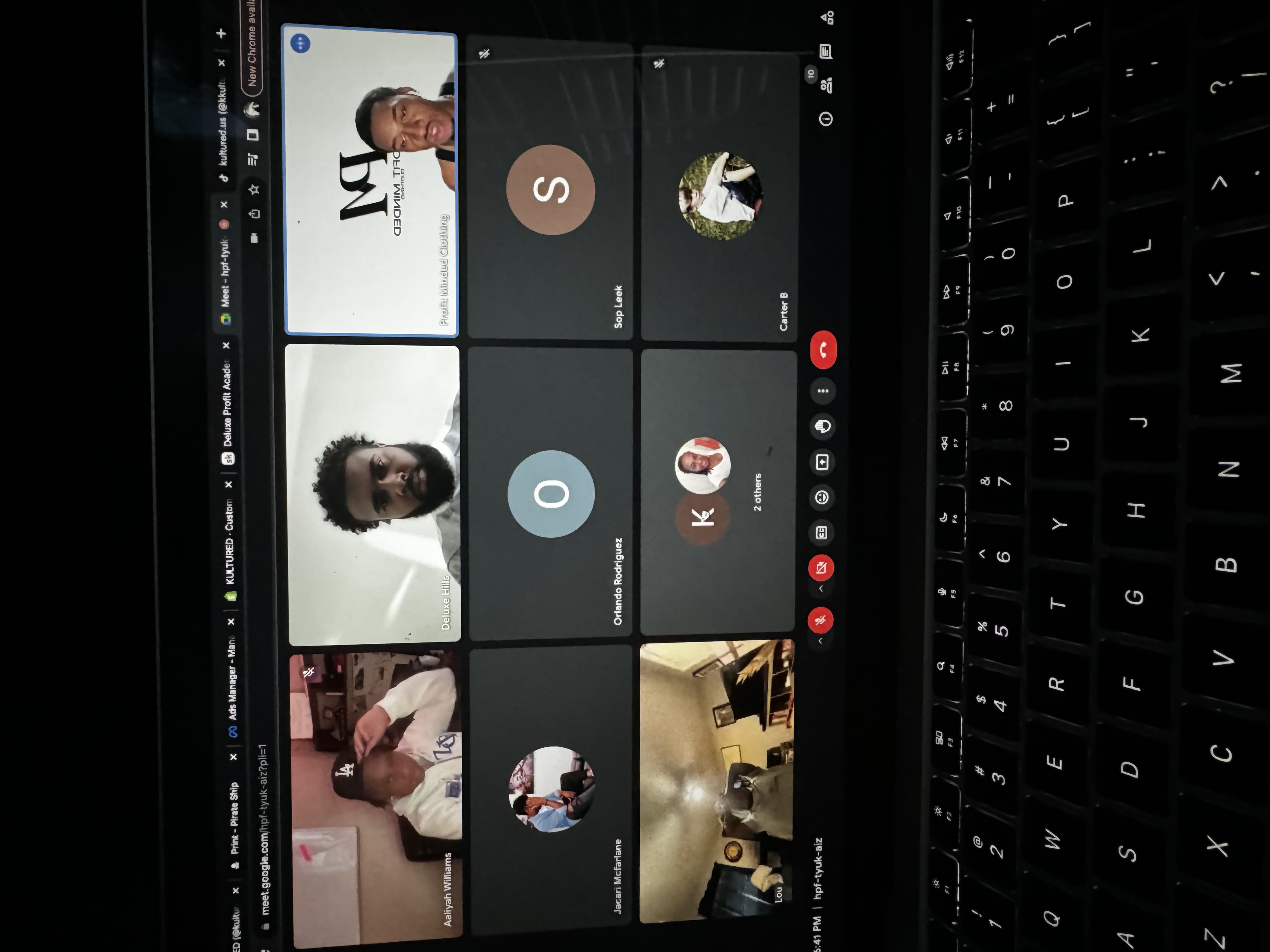 Video Call · Deluxe Profit Academy