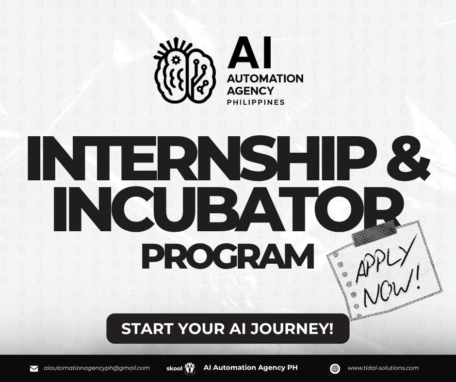 Incubator and Internship Programs · AI Automation Agency PH