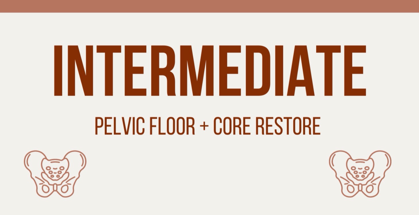 Calendars - PF + Core Restore (4 weeks) · Pelvic Floor+Core Rehab Club