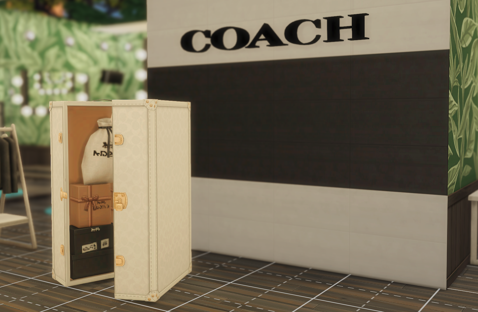 Coach Store Sign · ⬨Nimalu Sims 4 University