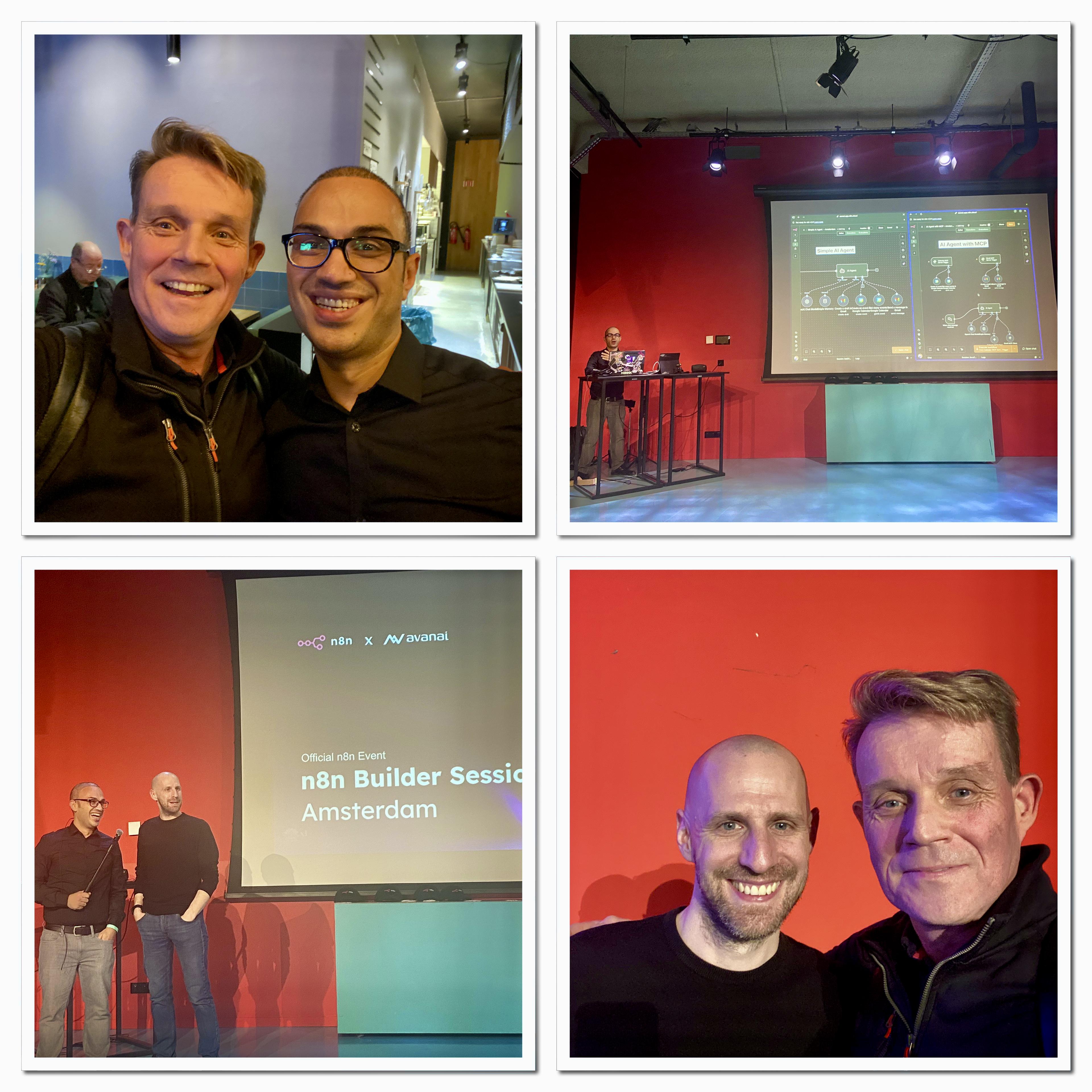 The Night of 11 December at the n8n Builder Session in Amsterdam! · AI ...