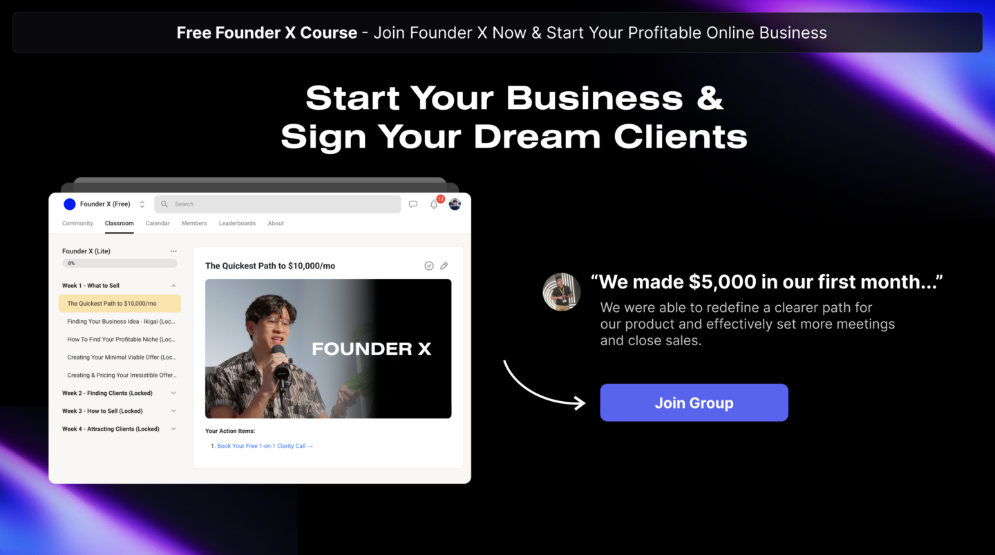 Founder X (Free)
