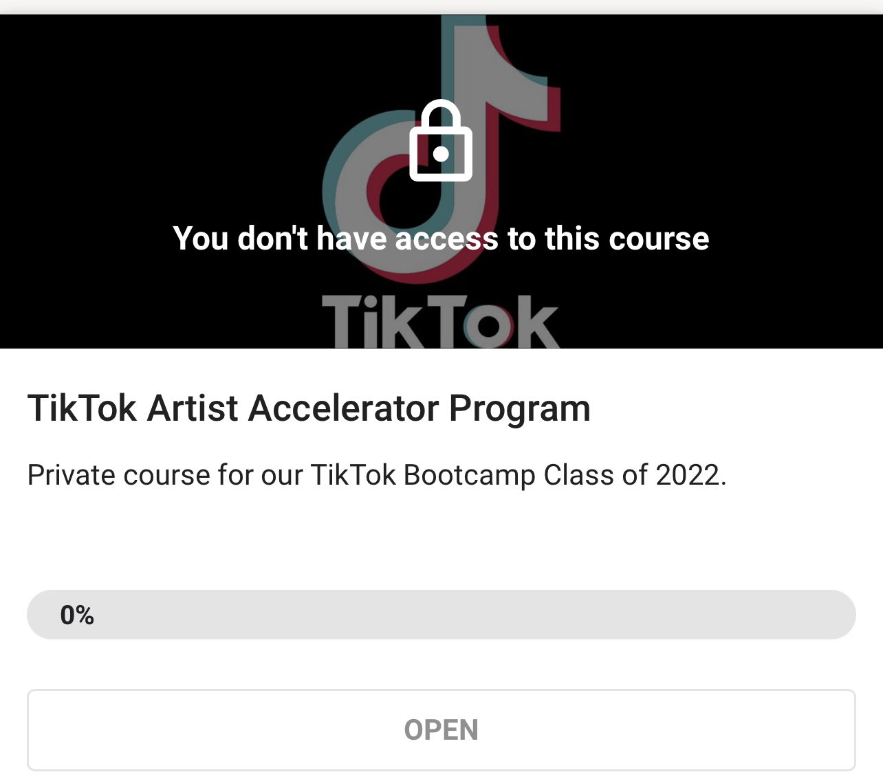 How to unlock course · No Labels Necessary