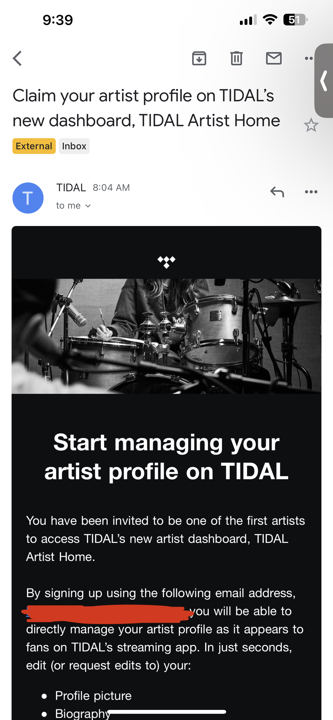 TIDAL Artist Pages · No Labels Necessary