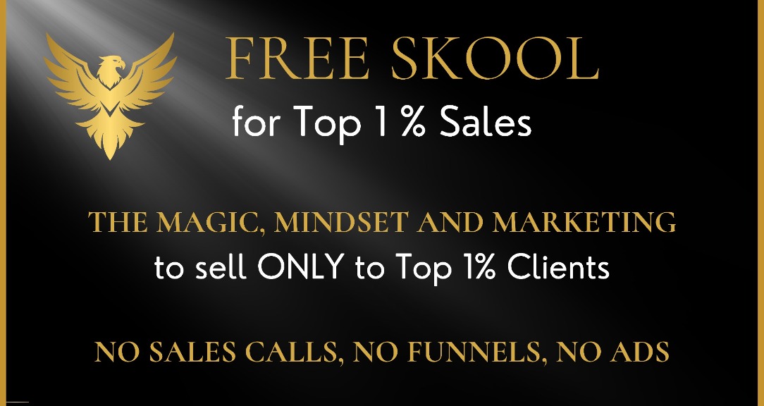 Fantastic Skool Offering Kian · Free Skool for Top 1% Sales