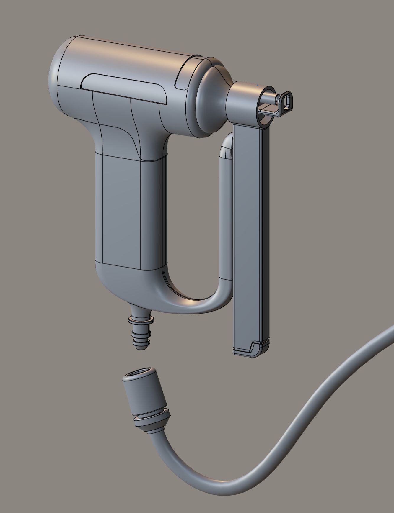 Nail Gun from Artists Concept Elevation & Perspective · Creative 3D ...