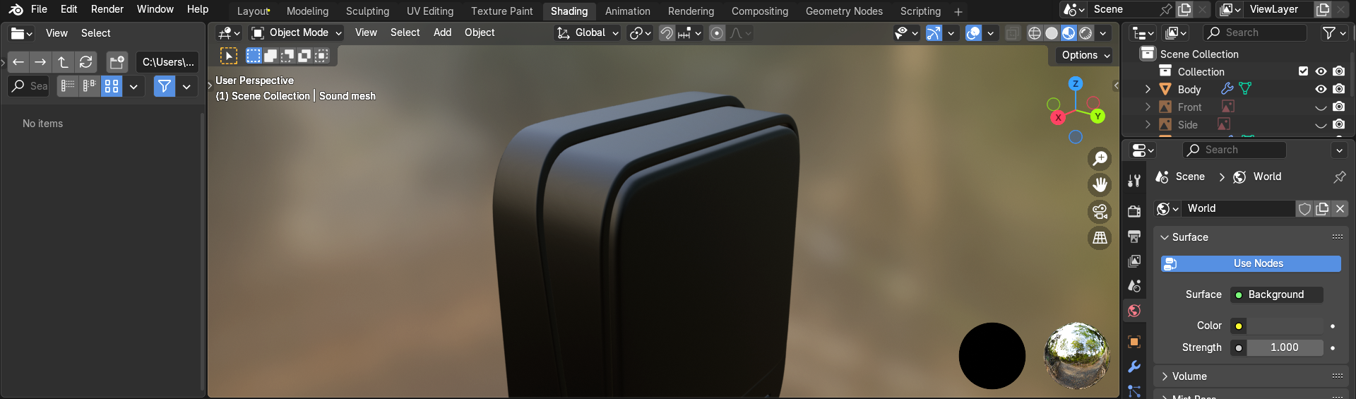Blender MatCap Sphere Issue · Creative 3D Community