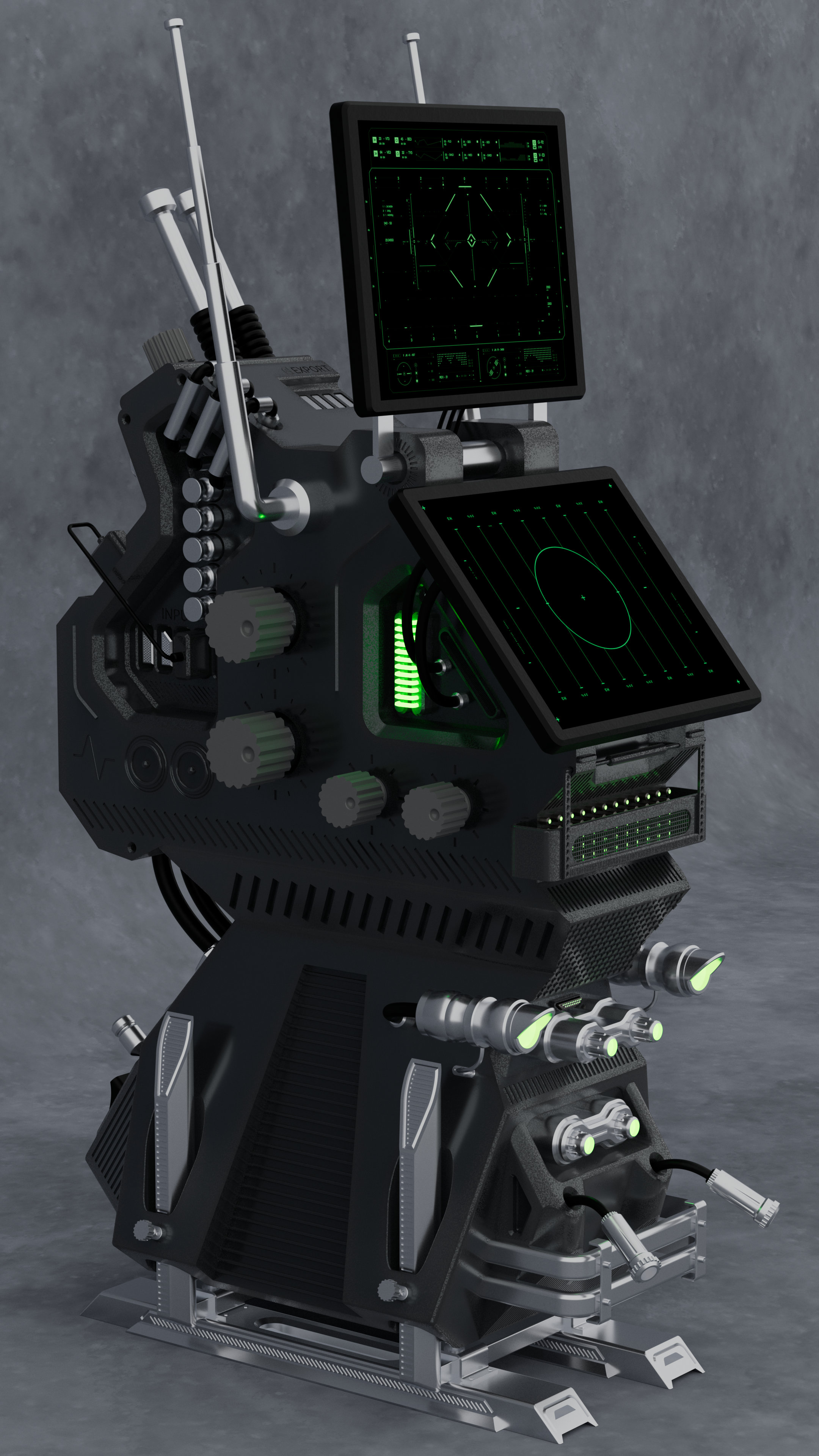 Sci-Fi Device Render · Creative 3D Community