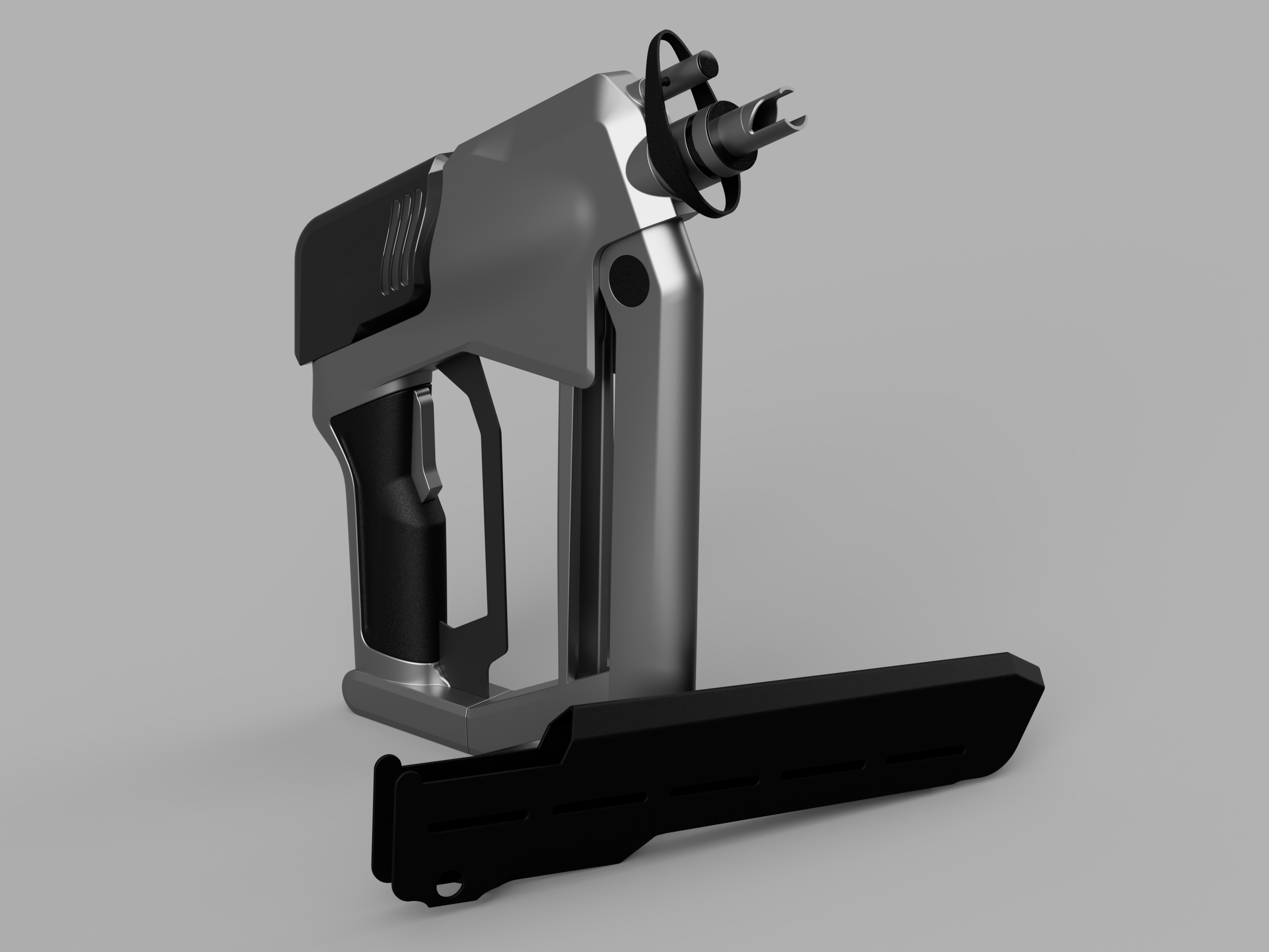 Nail Gun finished & rendered · Creative 3D Community