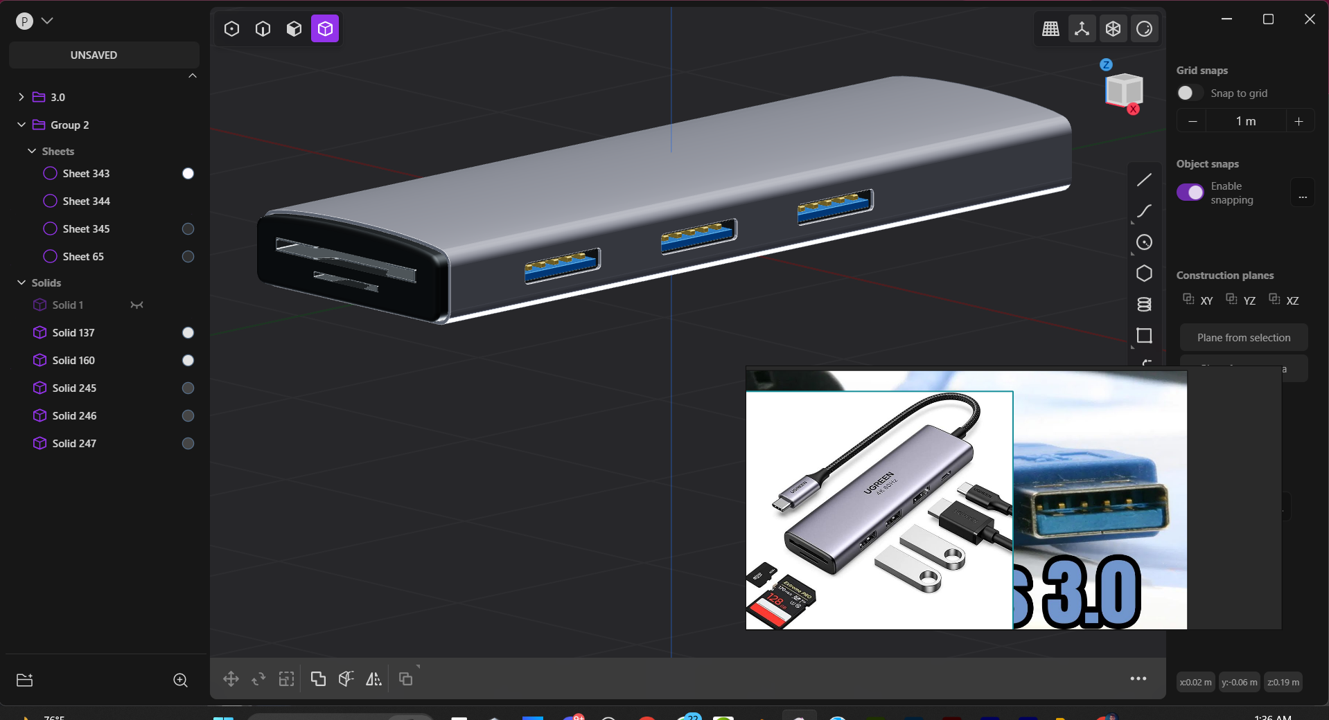 UBS 3.0 Hub Lesson · Creative 3D Community