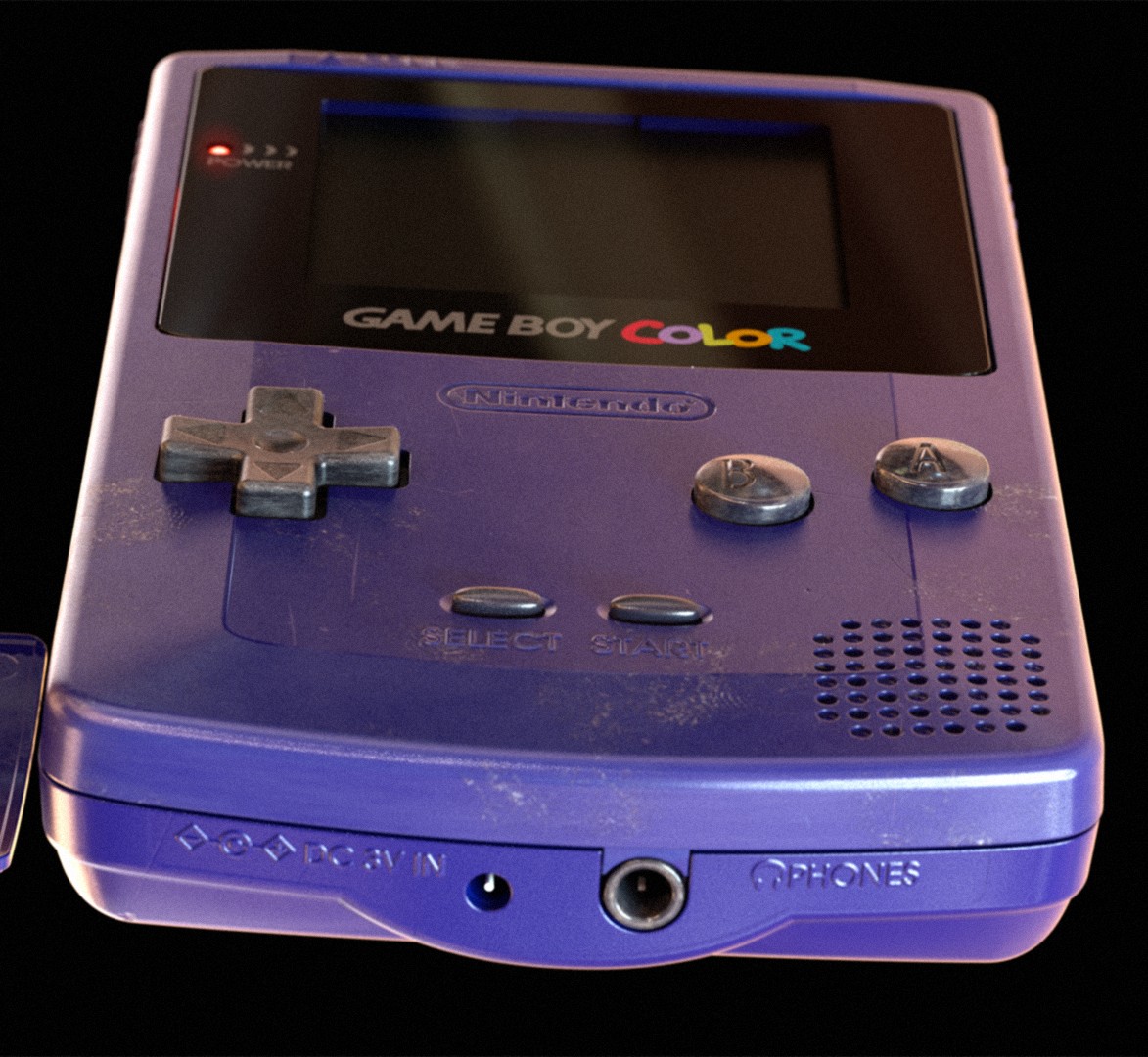 Gameboy Color Final Model · Creative 3D Community