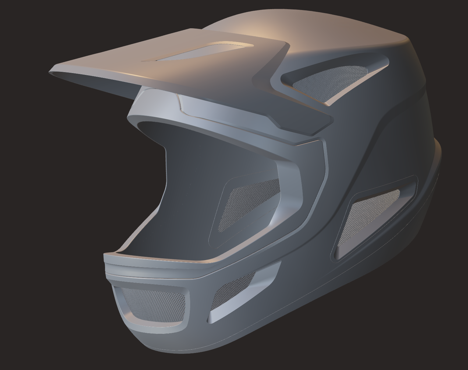 Finally finished Helm. · Creative 3D Community