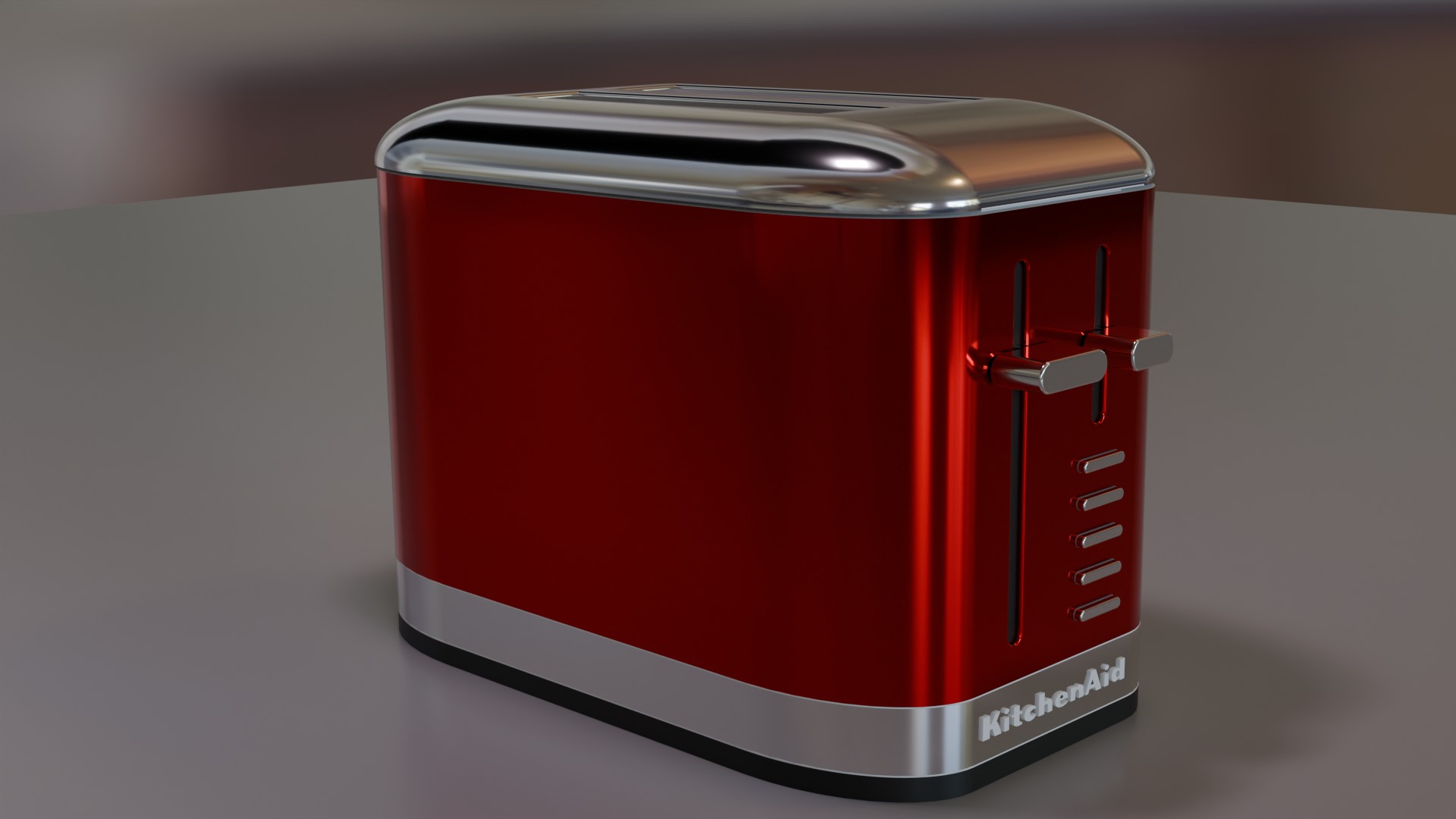 Rendering of Kitchen Aid Toaster · Creative 3D Community