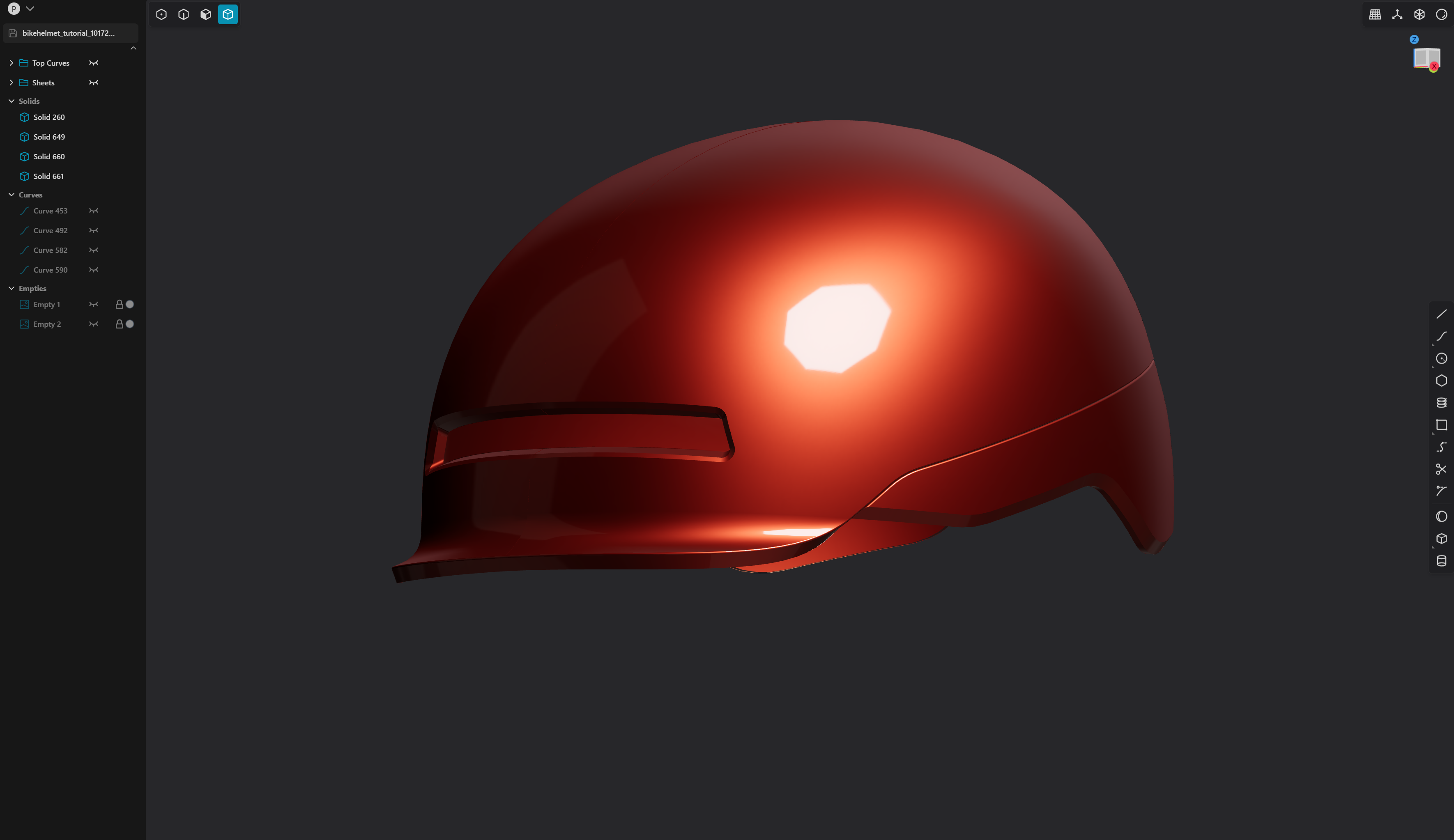 Thanks Nikita! - Finished Helmet Course · Plasticity 3D Community