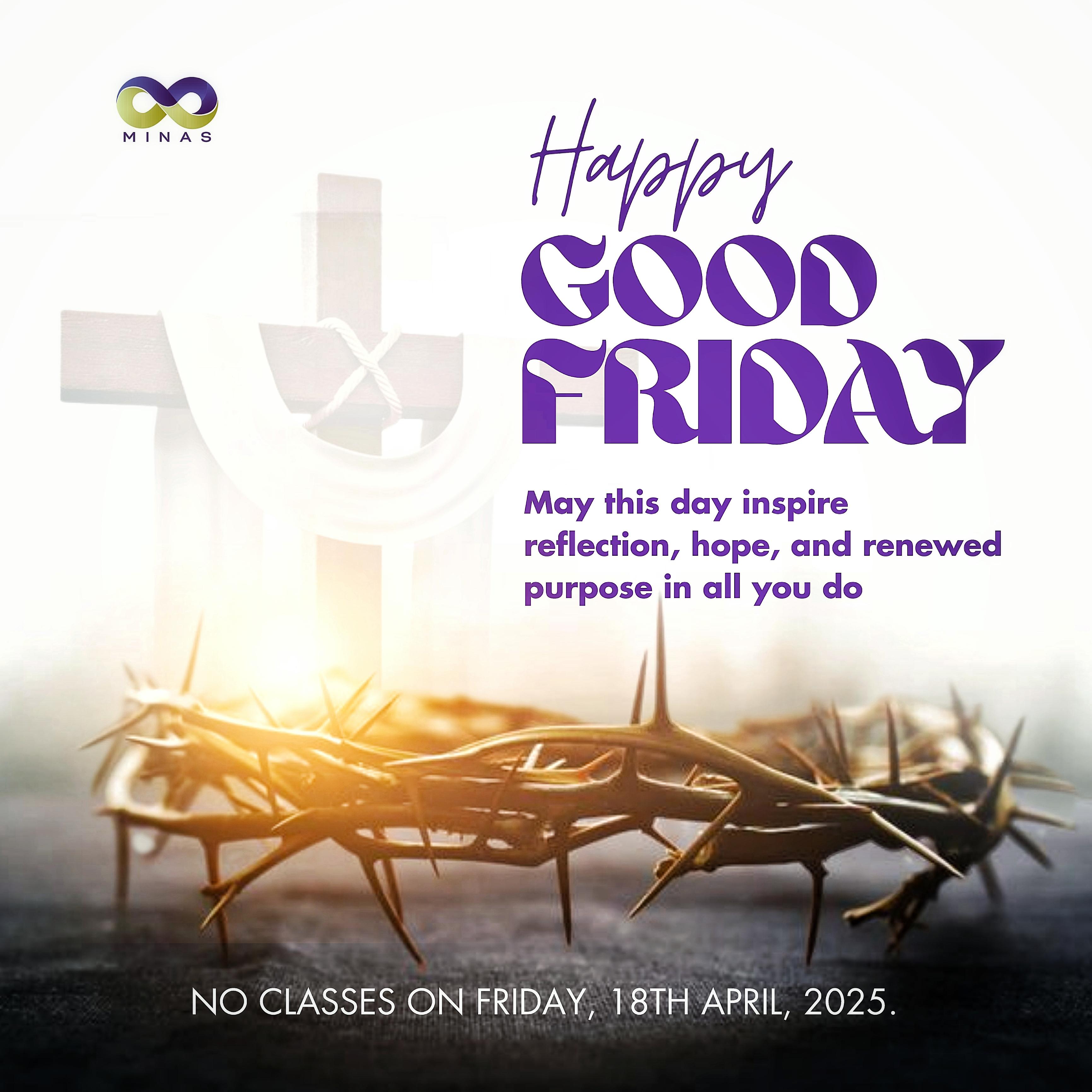 No Classes on Good Friday · Christian Crypto HUB