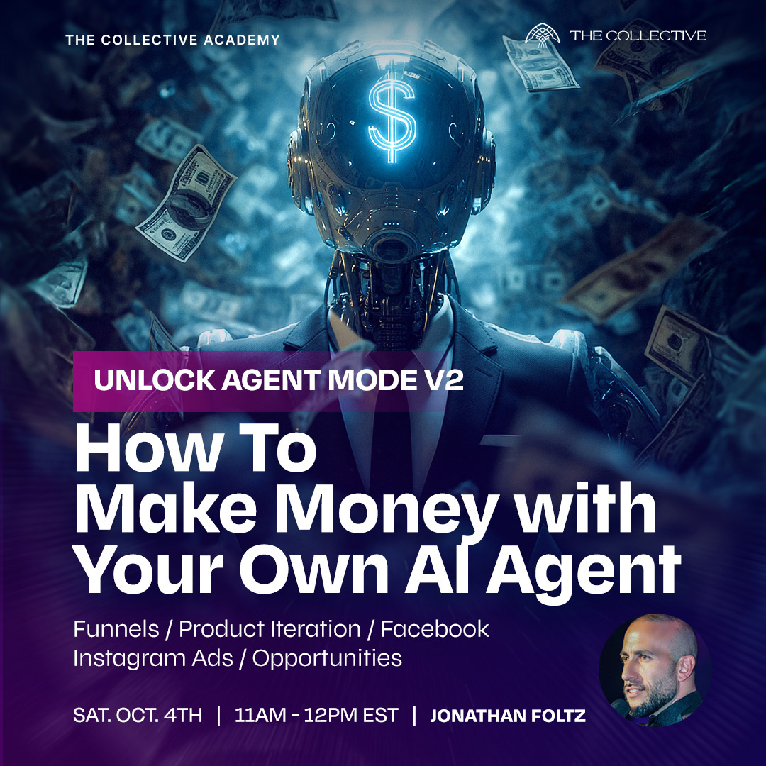 REPLAY NOW LIVE! Unlock AI Agent Mode 2.0 · The Collective AI VORTEX