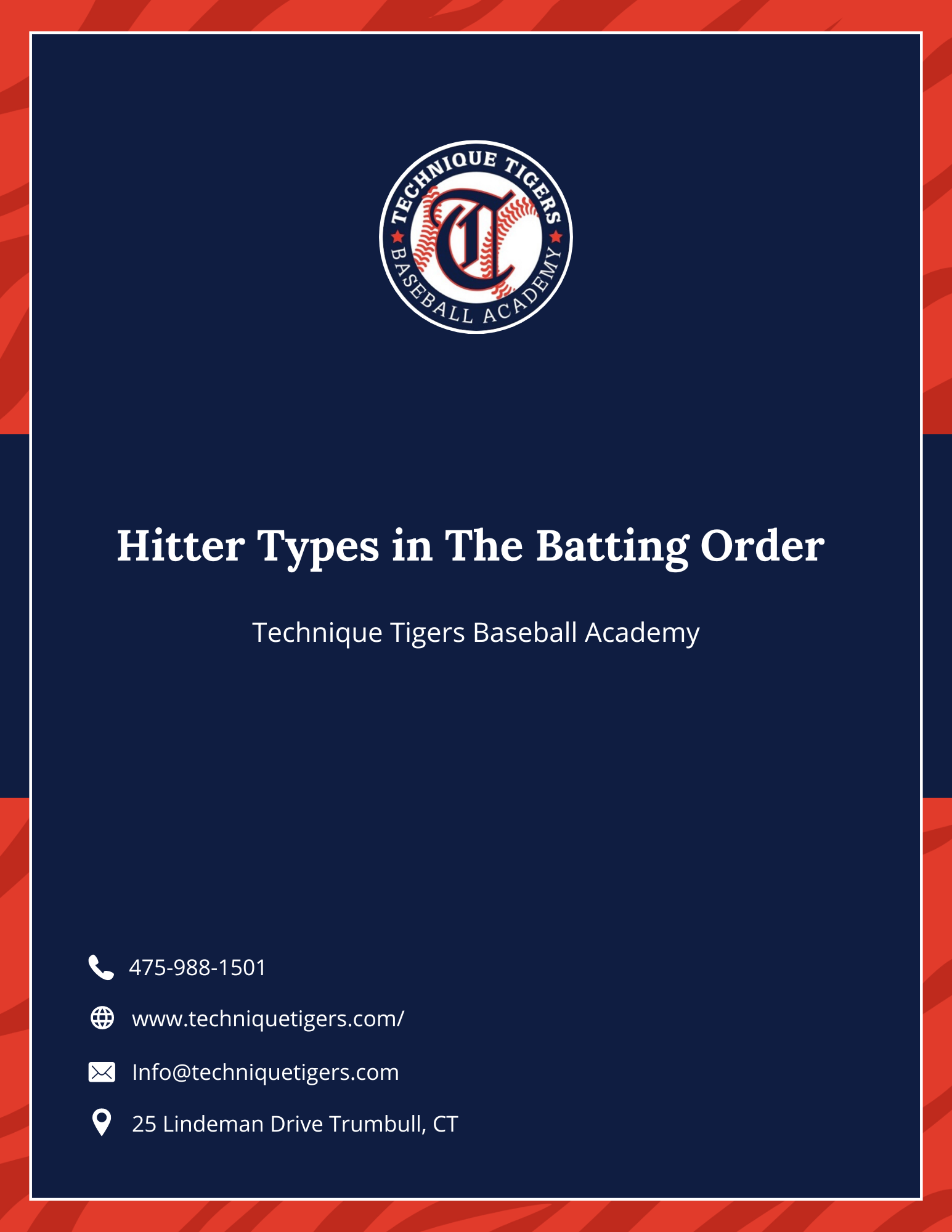 Hitter Types In A Lineup 1-9 · Technique Baseball Online