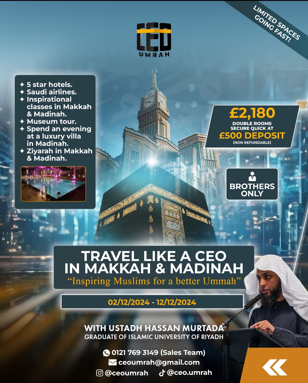 CEO Umrah · Rizq Rise Tribe