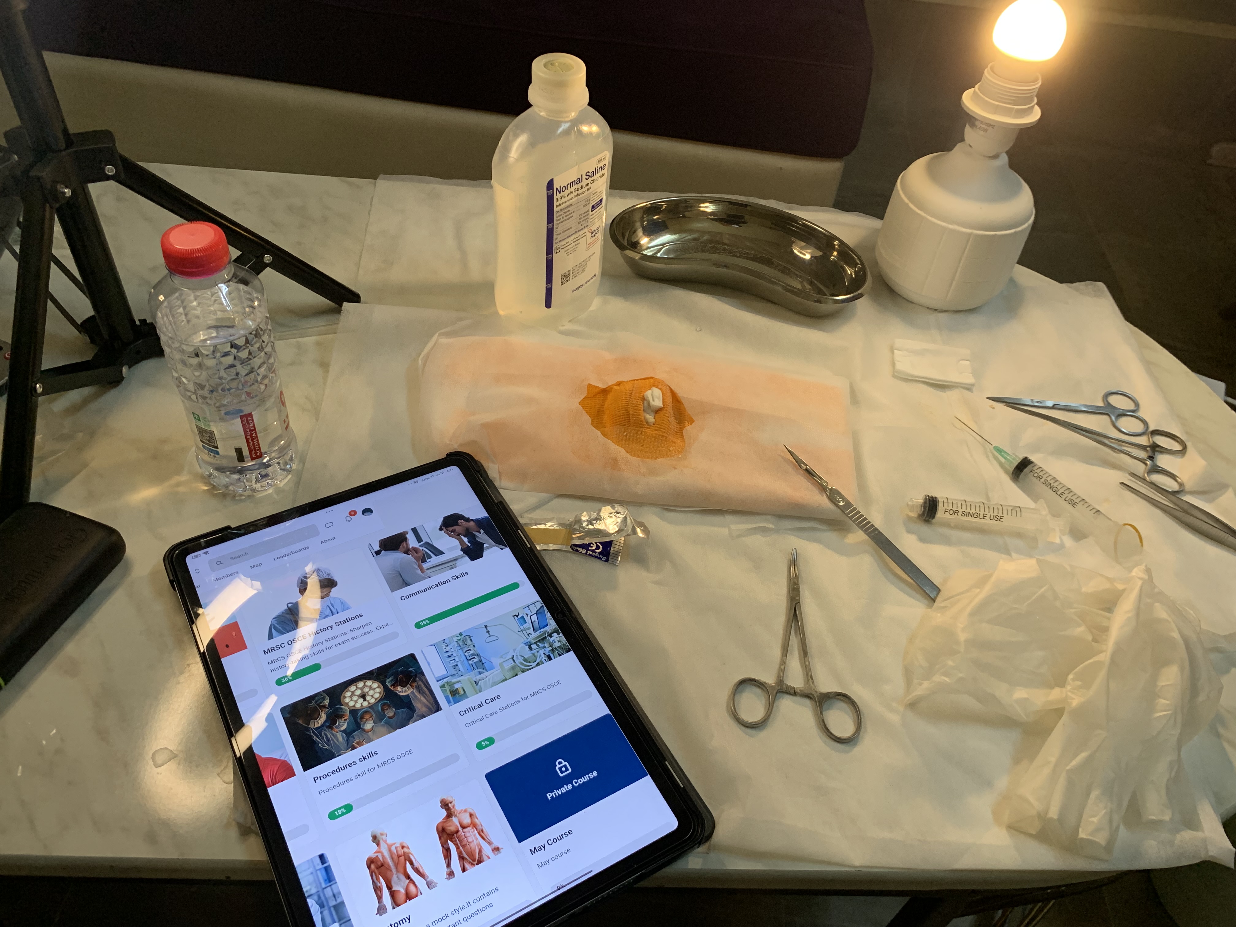 How to insert and remove the scalpel blade · MRCS OSCE (Part B)