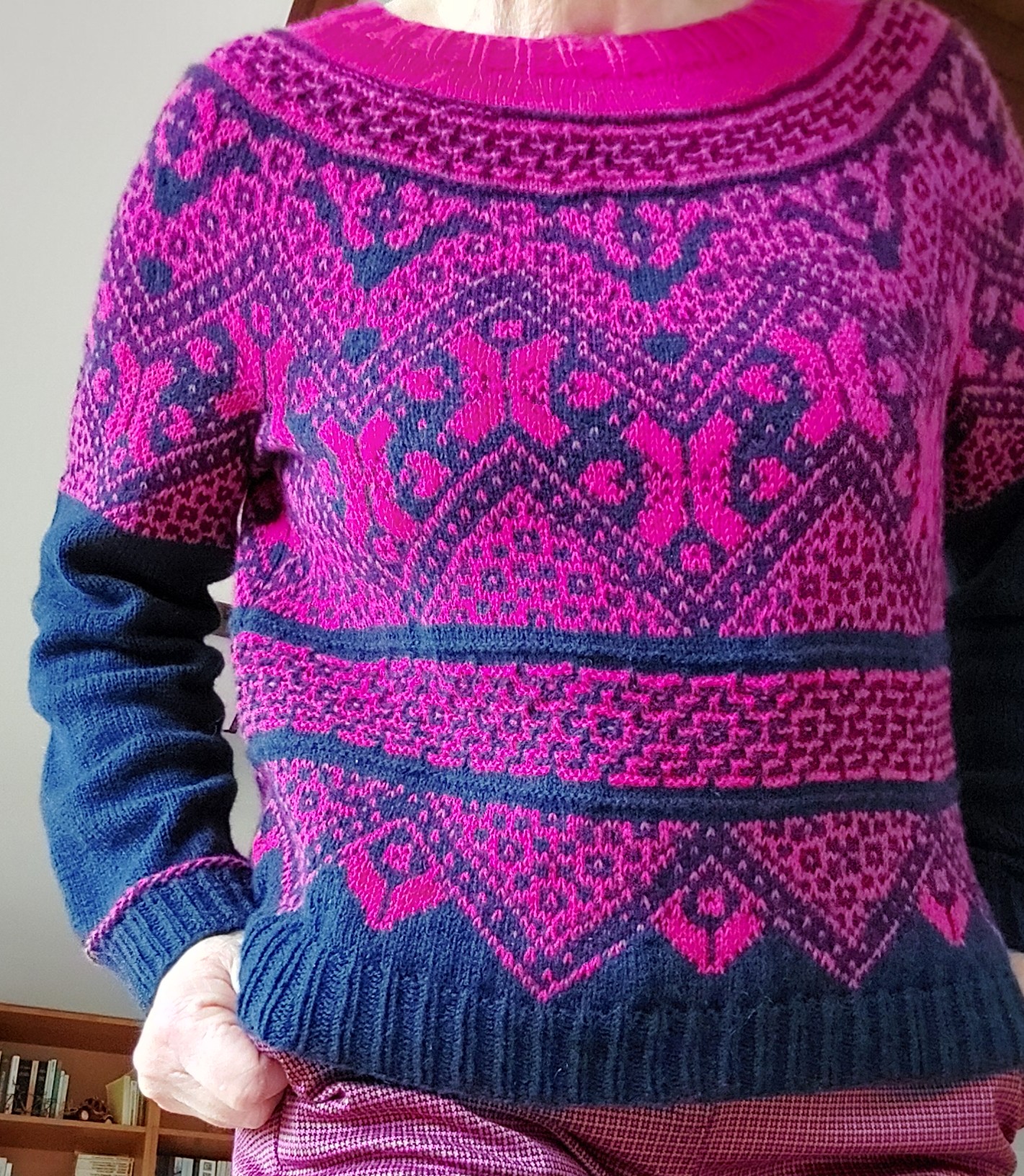 MYAL 2025 finished with allegria · zaneteknits