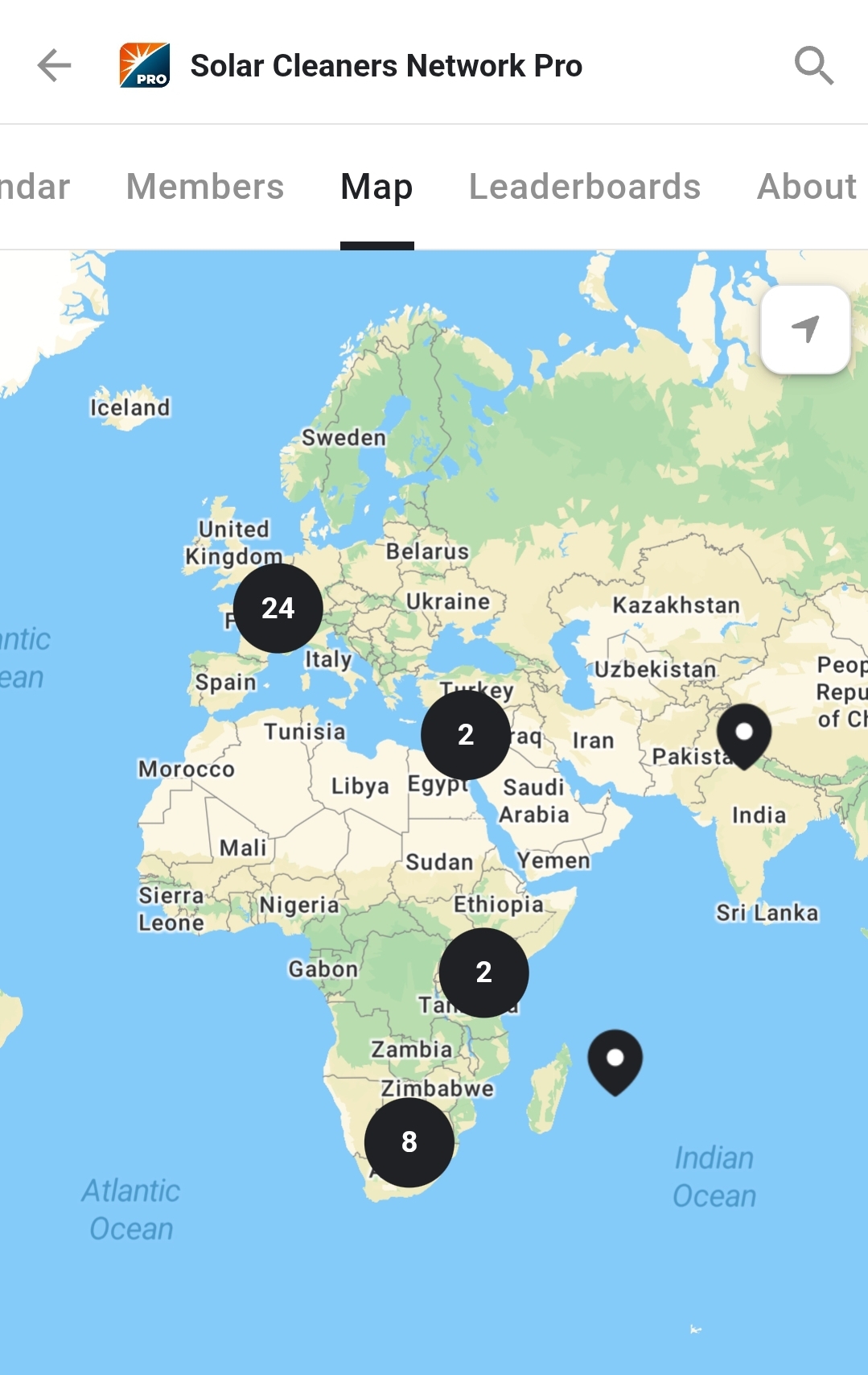 MAPS is now active! · Solar Cleaners Network Pro
