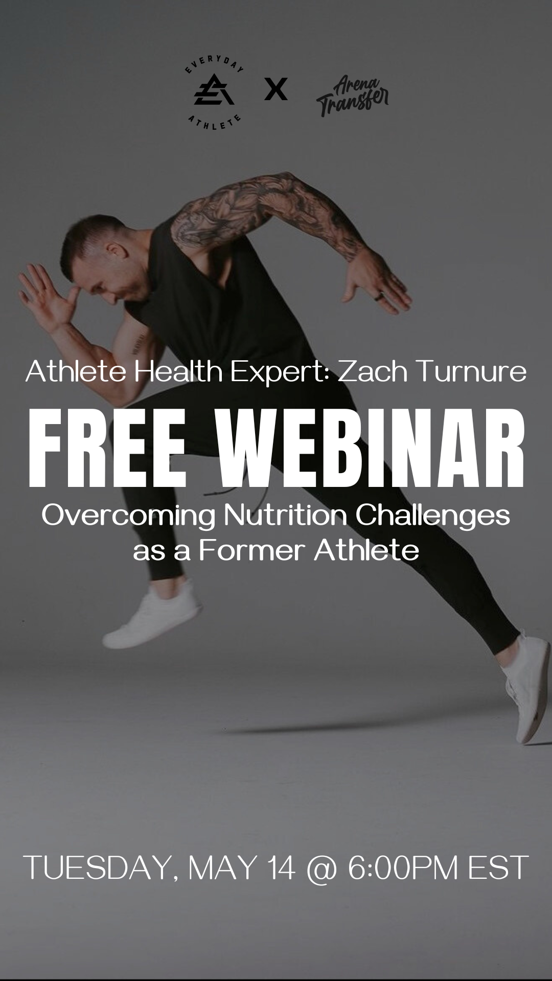Overcoming Nutrition Challenges as a Former Athlete Webinar · New Standrd