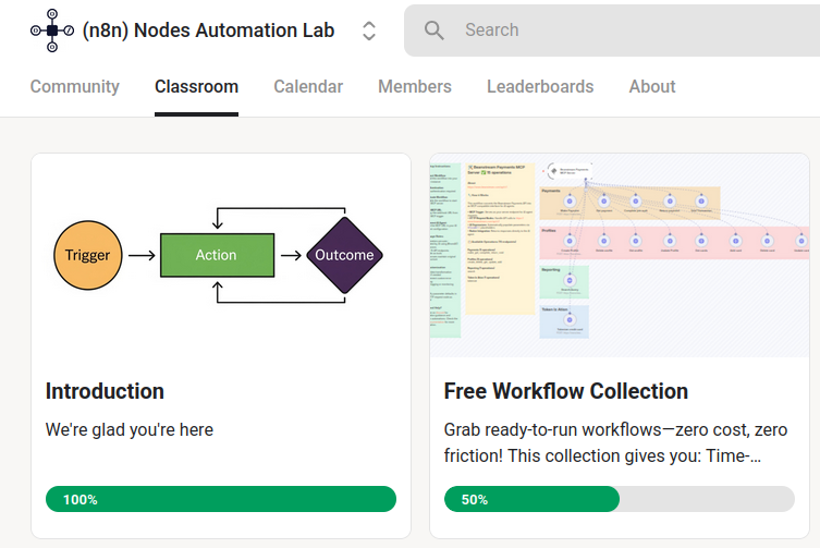 Free Workflows Released · (n8n) Nodes Automation Lab