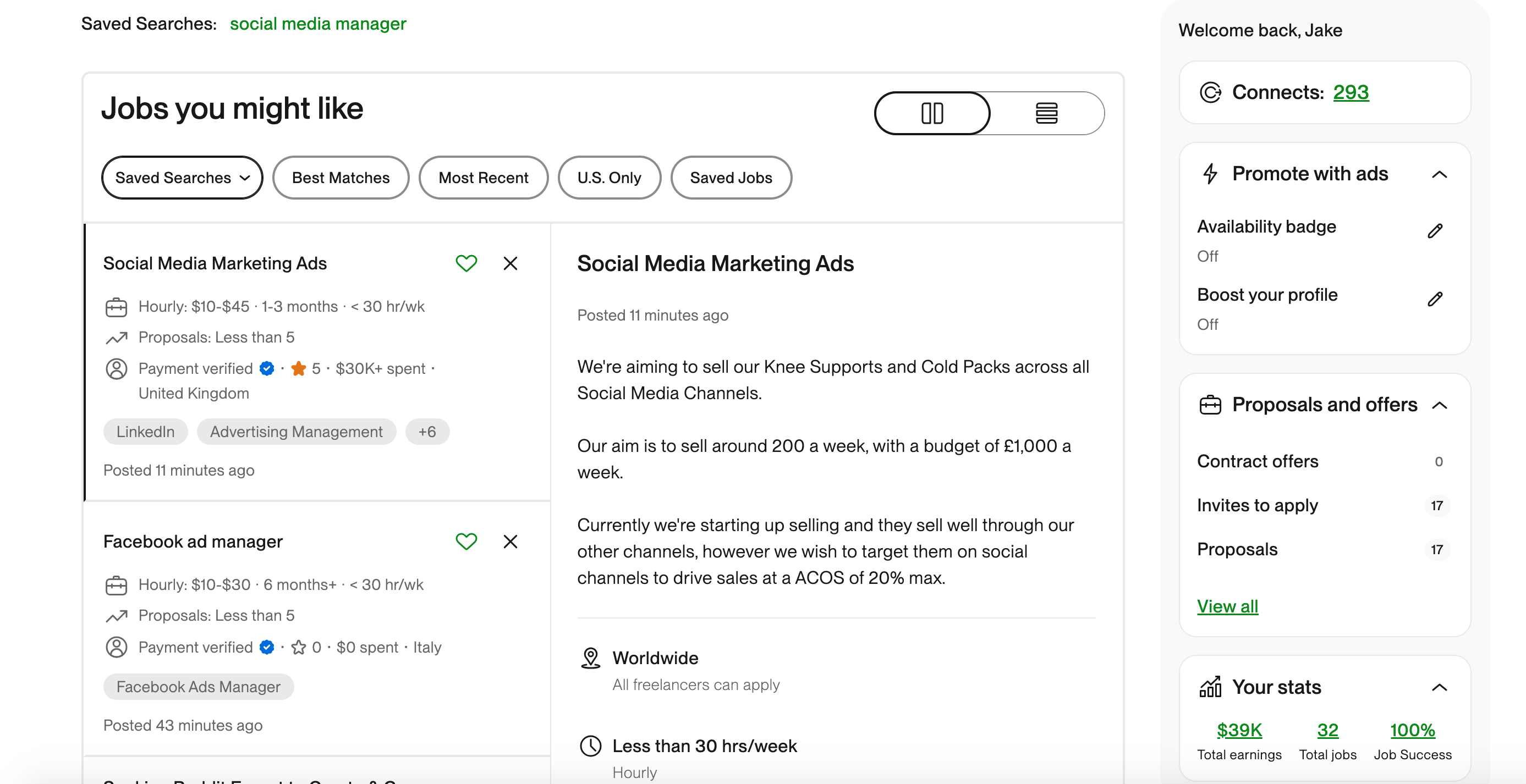 Anyone else seeing the new Upwork interface? · The Upwork Playbook (Free)