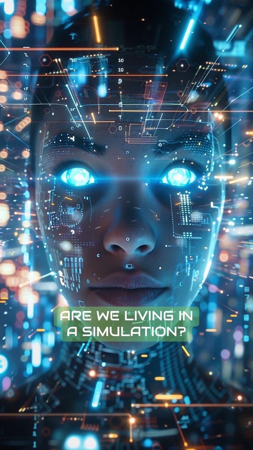 Awe we living in a simulation · Awakening Begins Now