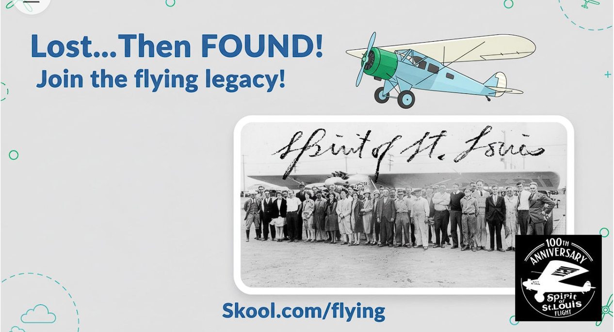 Nearly lost to history... · Flying Over Time