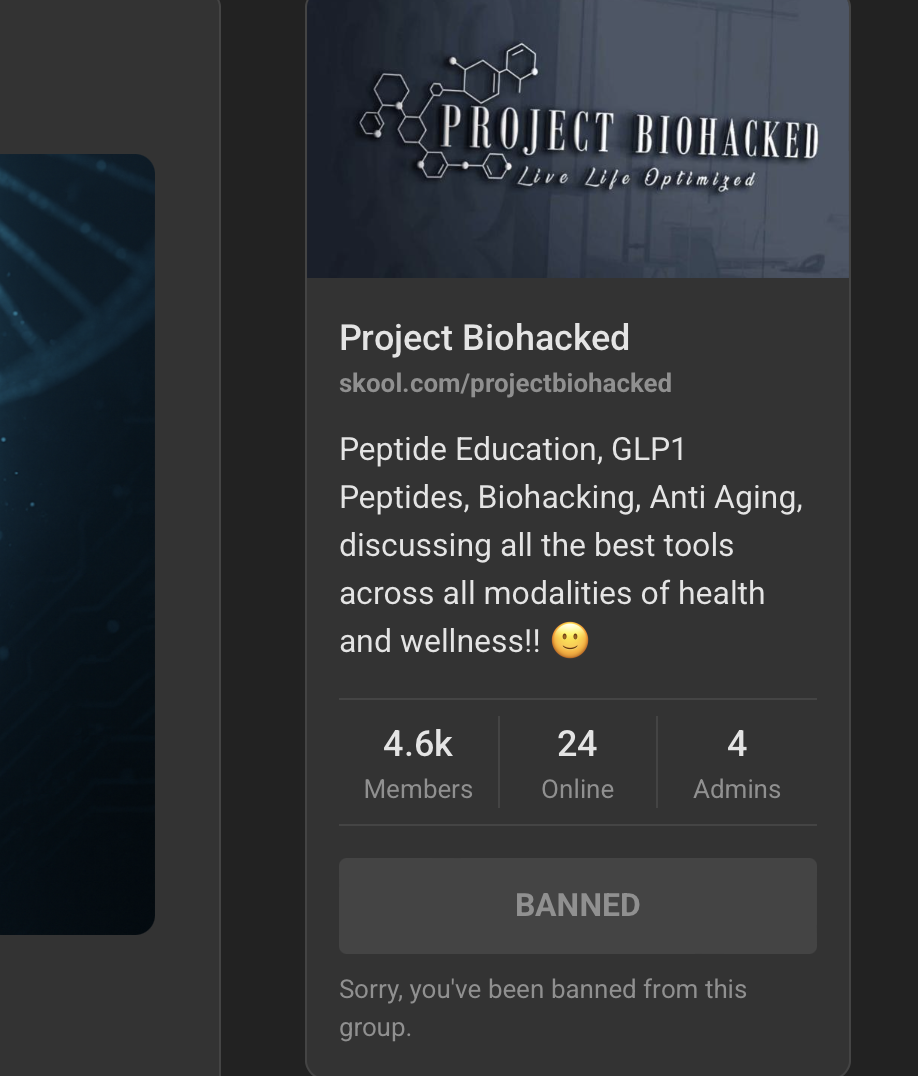 Project Biohacked · Tony Huge Evolution