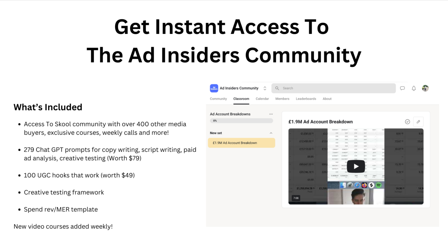 Ad Insiders Community