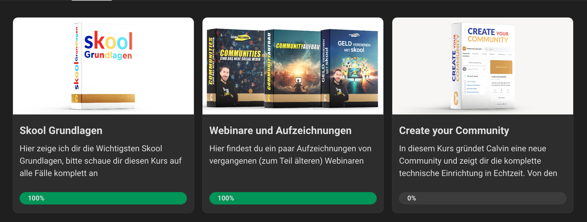 NEUER CLASSROOM 🥳 · Skool Community (deutsch)