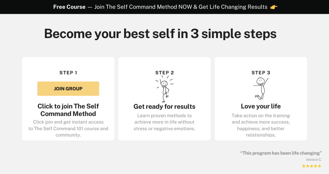 The Self Command Method