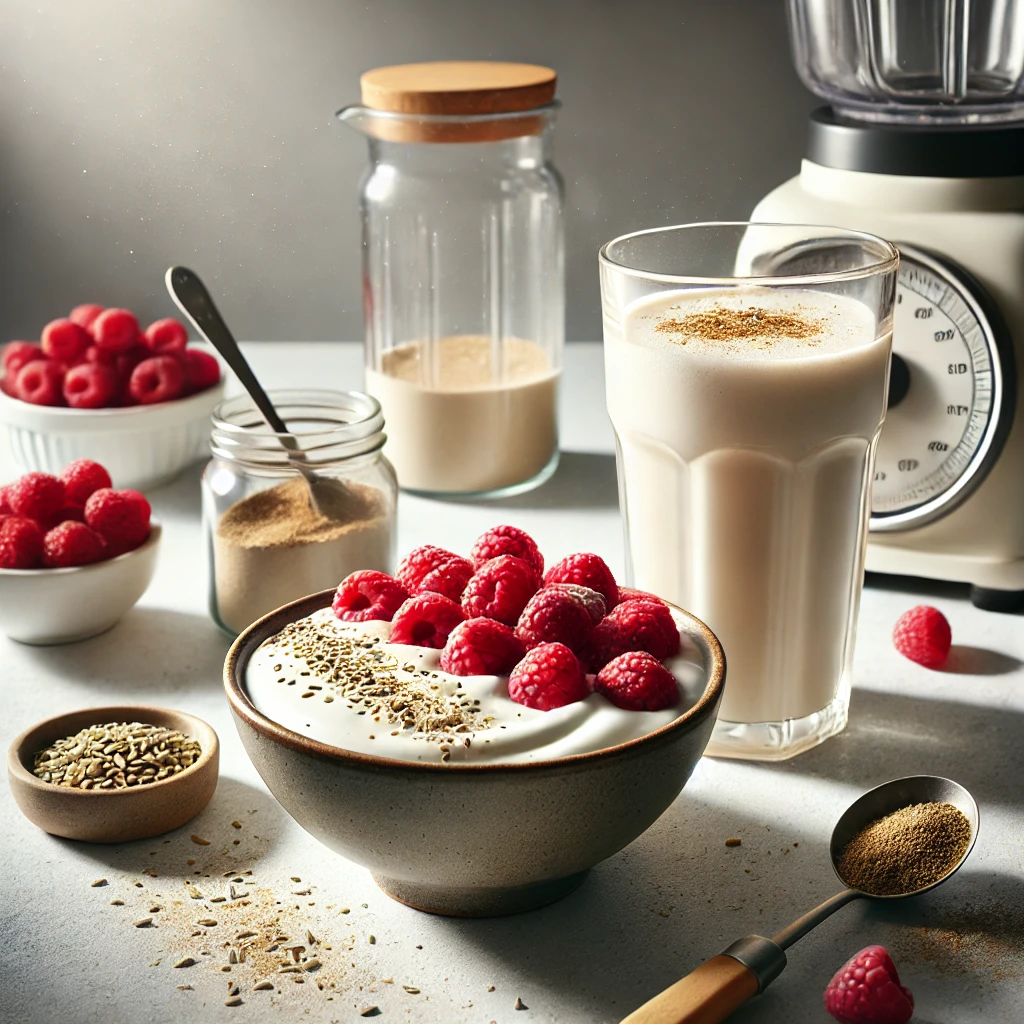 Vanilla Protein Shake & Yogurt Bowl – True Form Life