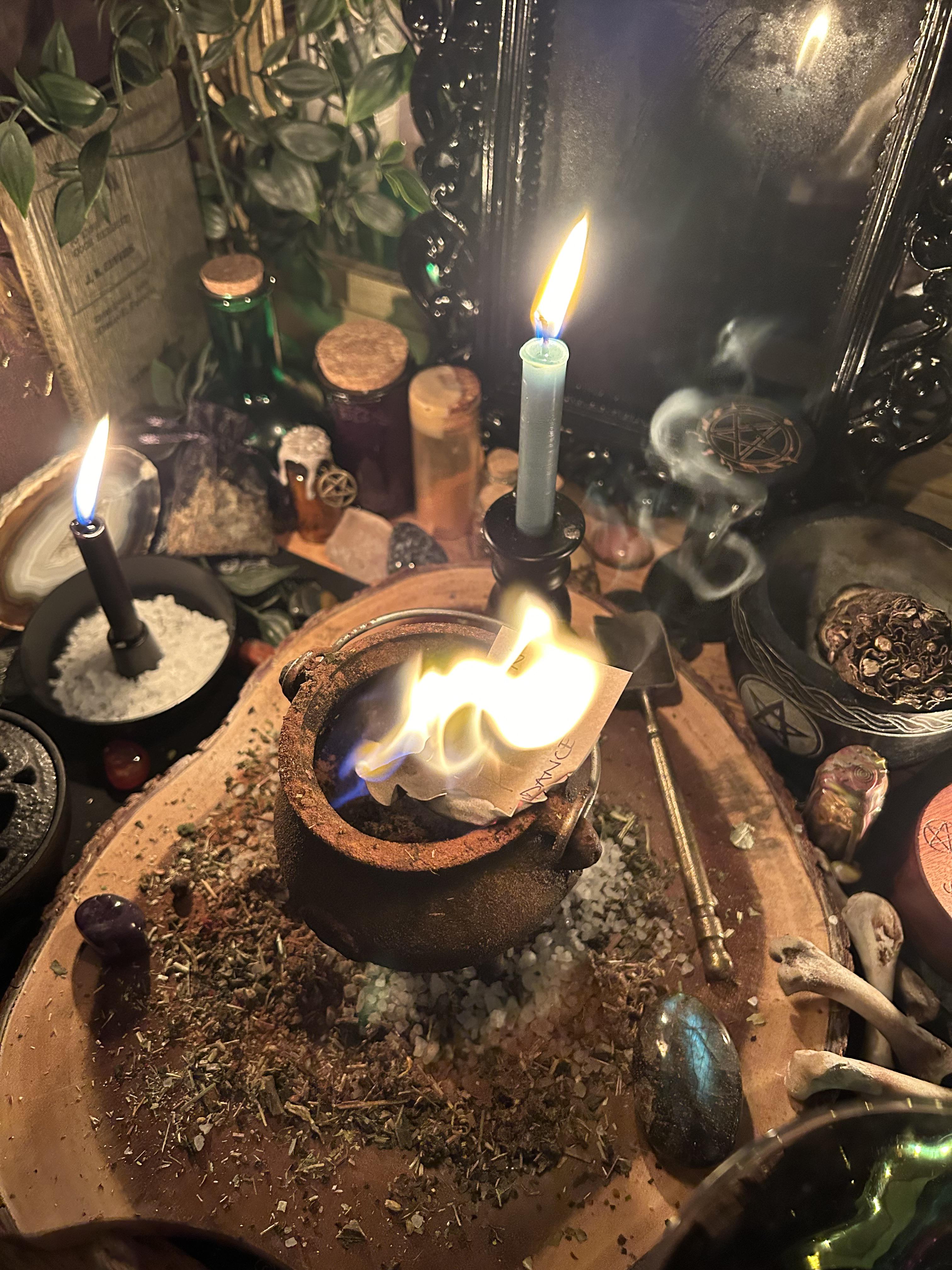The Whispered Intention Ritual · Hex and Shadow Chronicles
