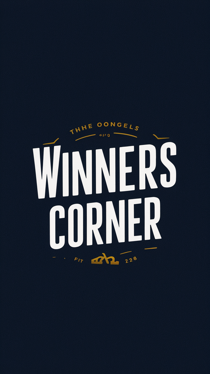 Winners corner