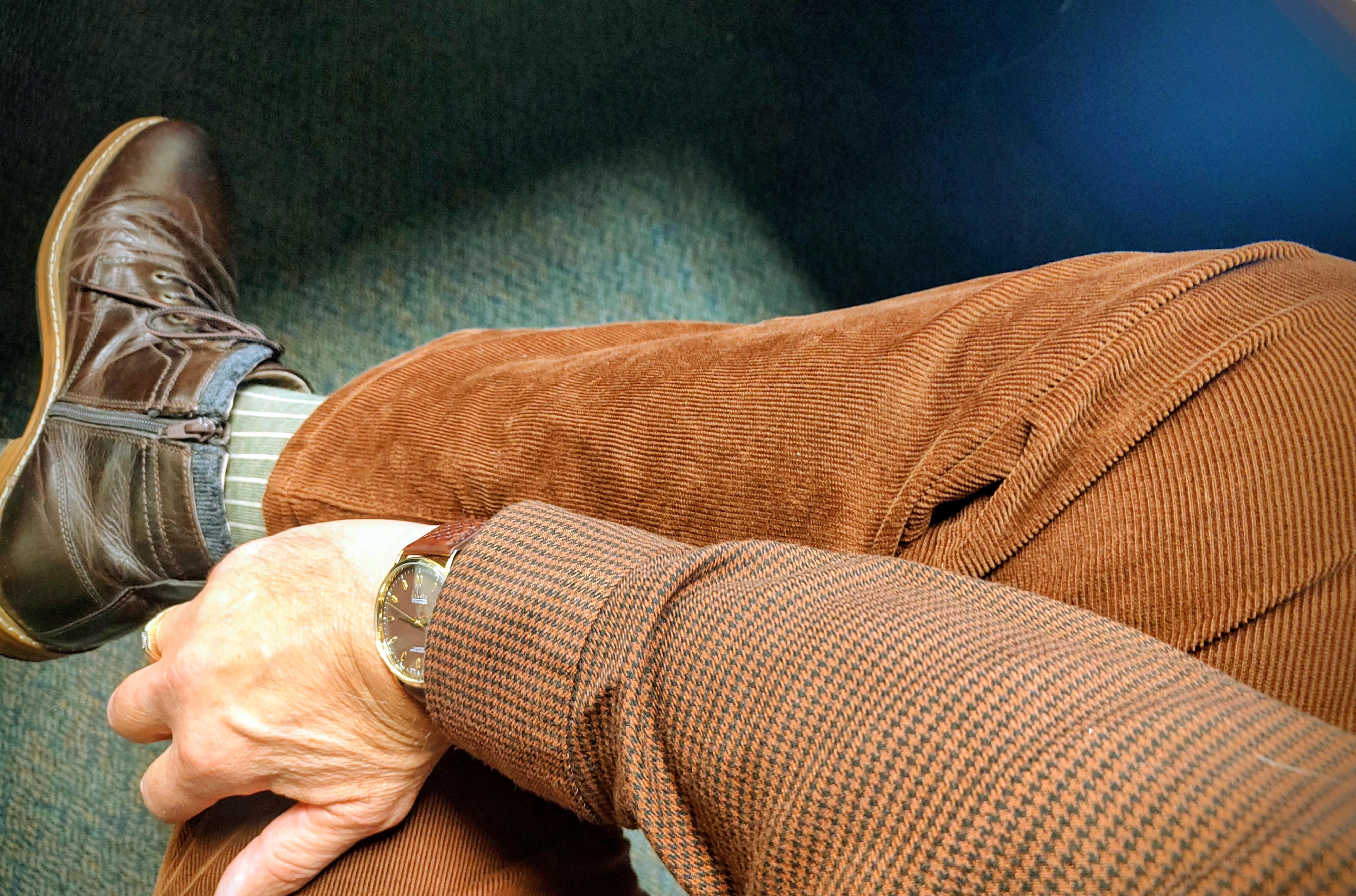 Monochromatic color scheme anchored by warm earth tones · Real Men Real ...
