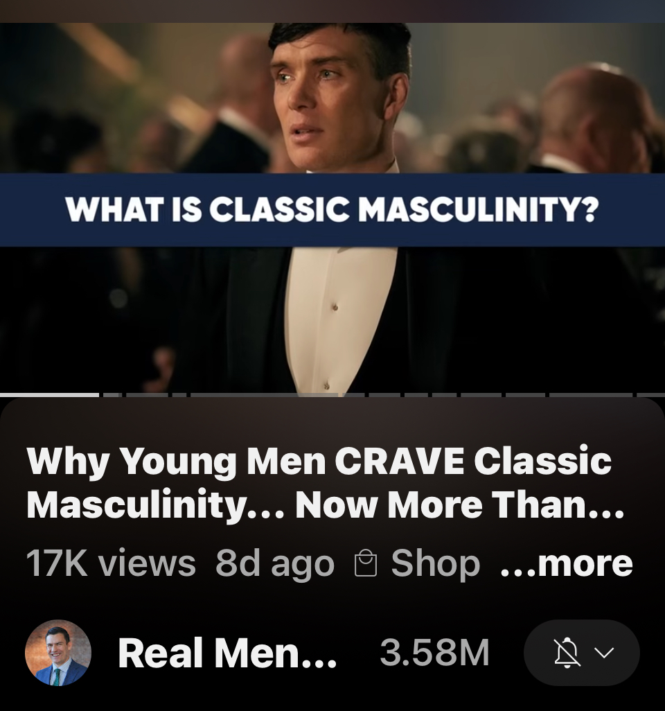 Classic Masculinity · Real Men Real Style Community