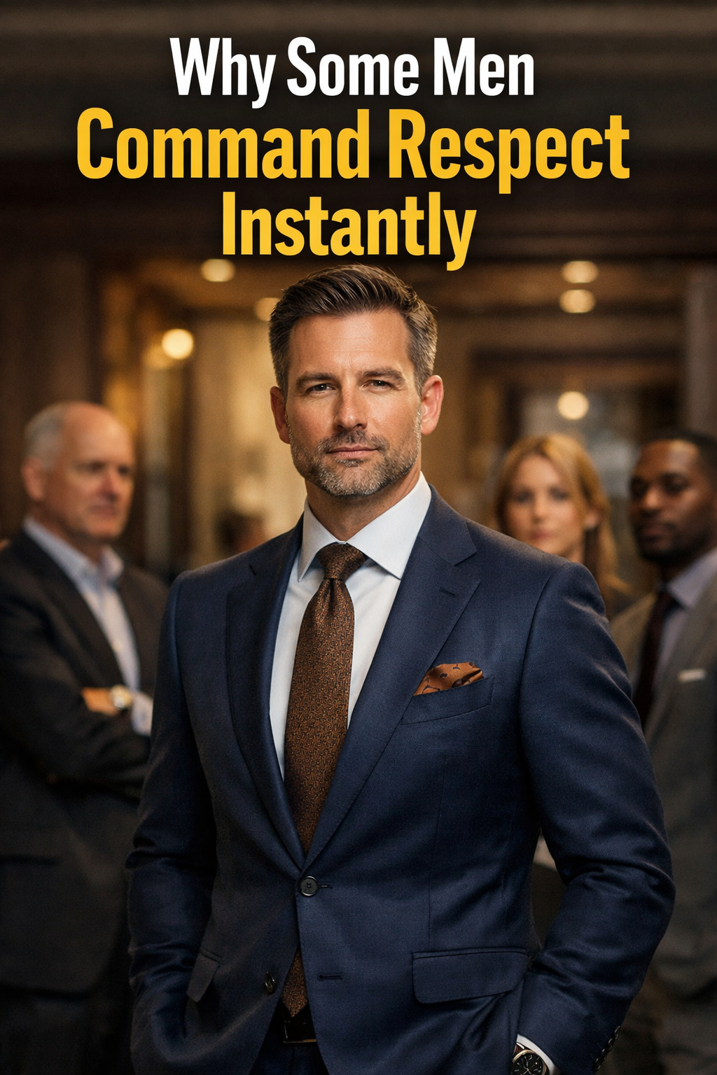 Why Some Men Command Respect Instantly · Real Men Real Style Community