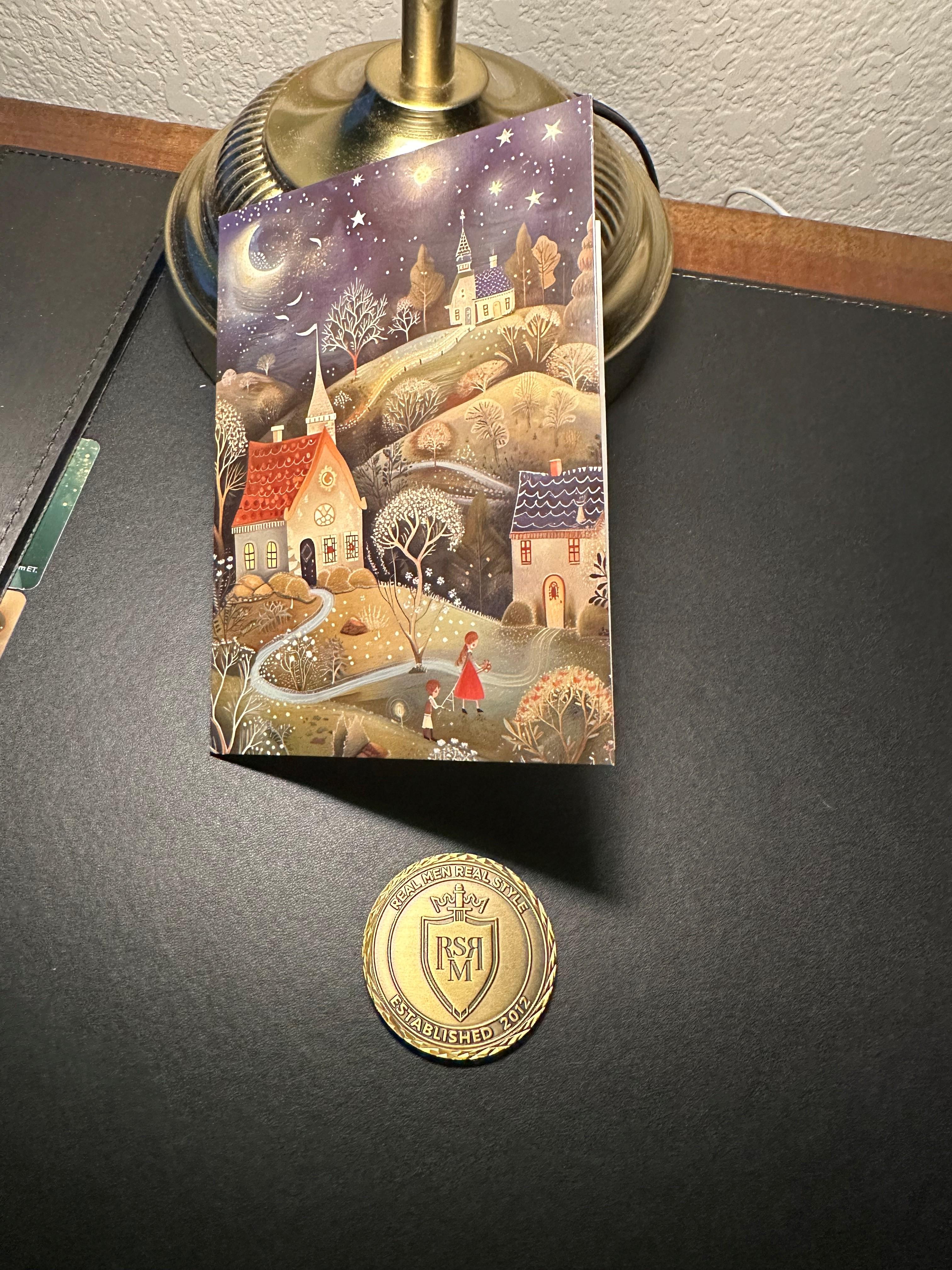 Challenge Coin received. · Real Men Real Style Community