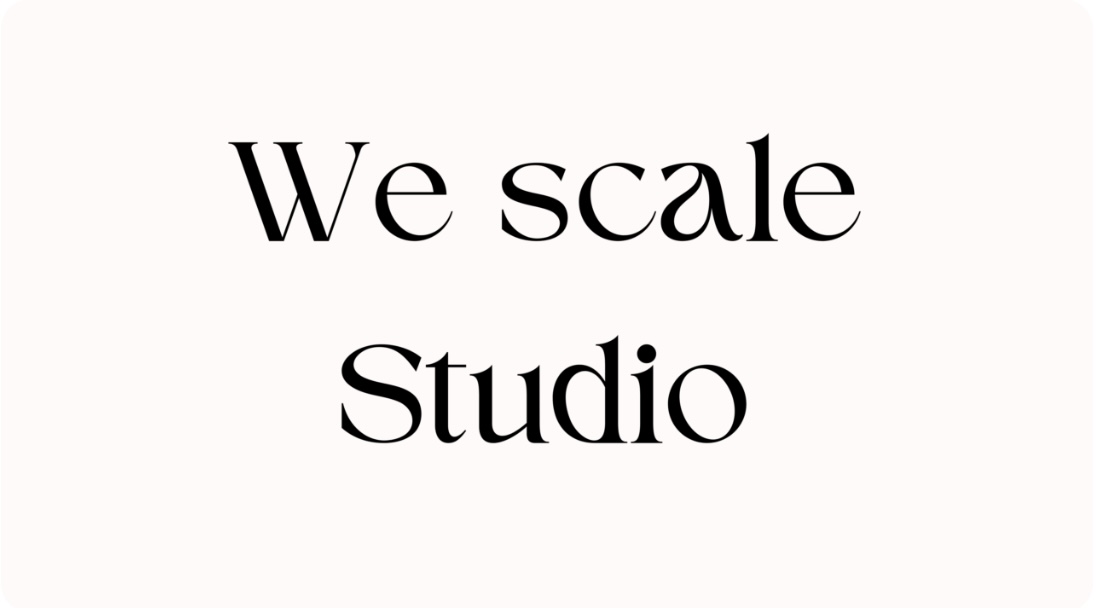 We Scale Studio