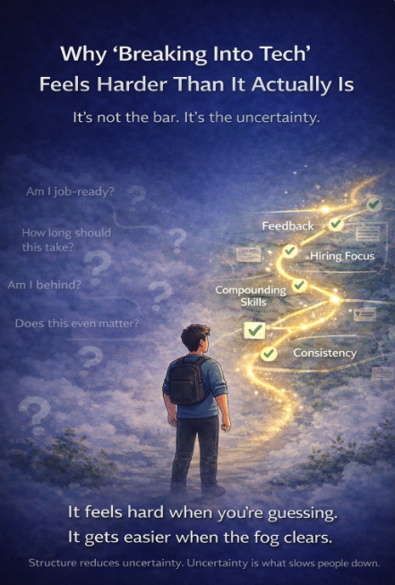 Why ‘Breaking Into Tech’ Feels Harder Than It Actually Is · Front End ...